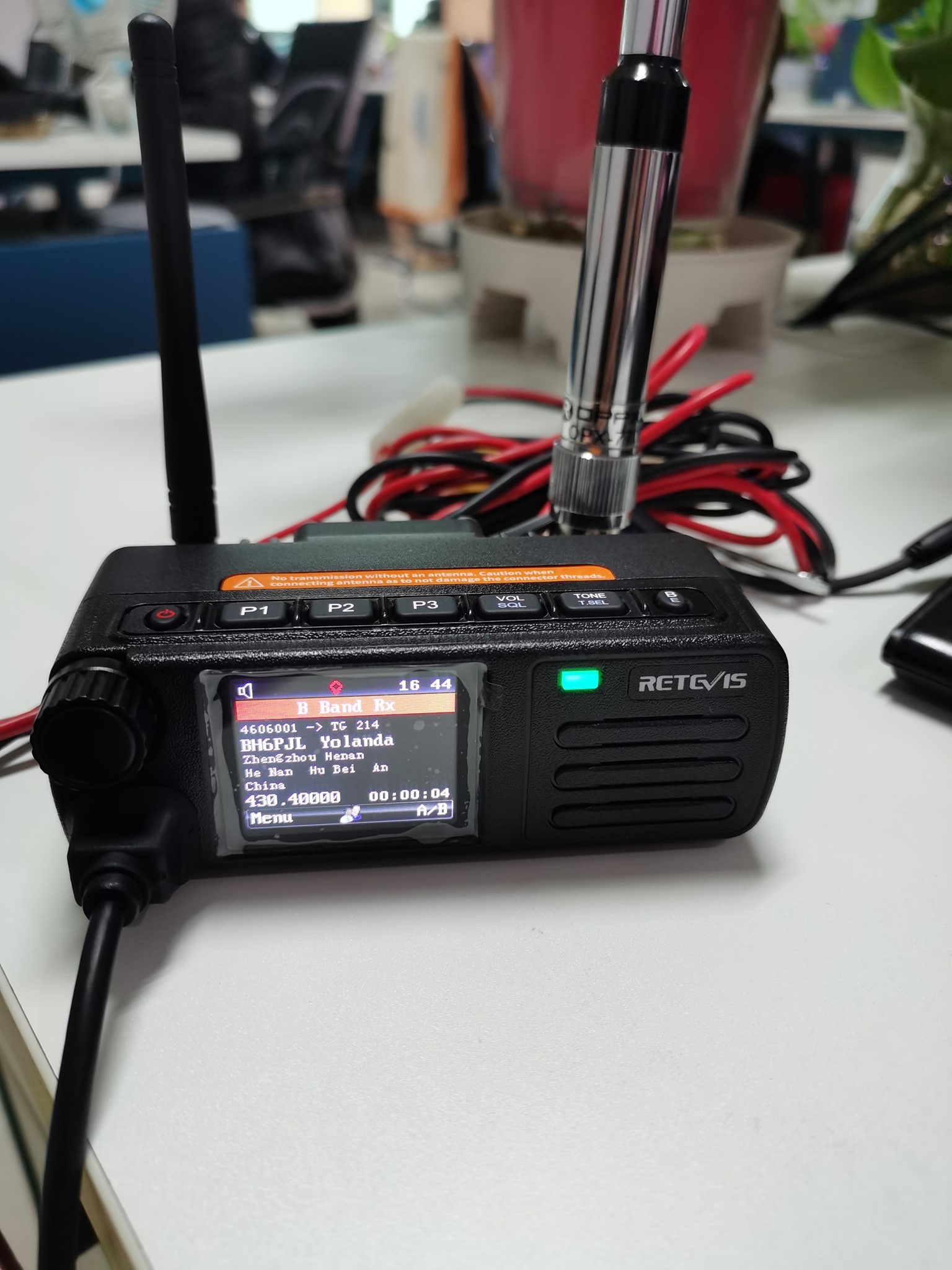 Retevis RT73 Mini Mobile Radio with GPS – Xreflector World Wide Servers