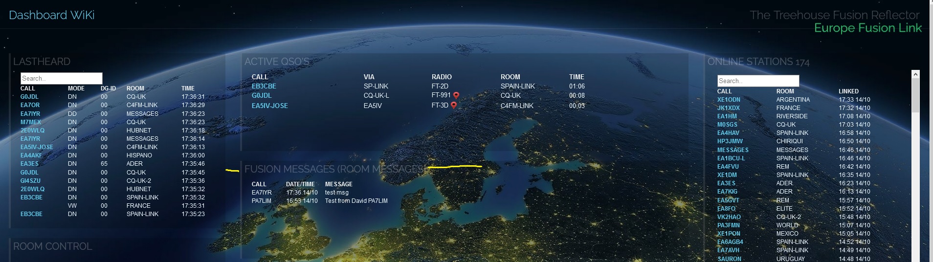 EUROPELINK Nueva Funcion Envio De MSG – Xreflector World Wide Servers