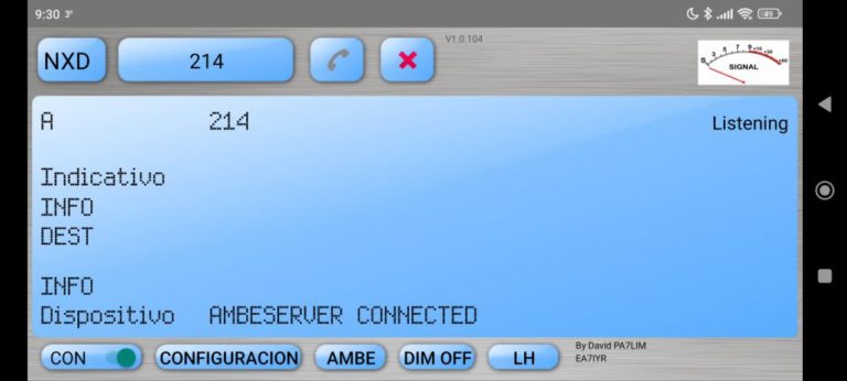 BlueDv AMBE Android Ya Disponible Con NXDN – Xreflector World Wide Servers