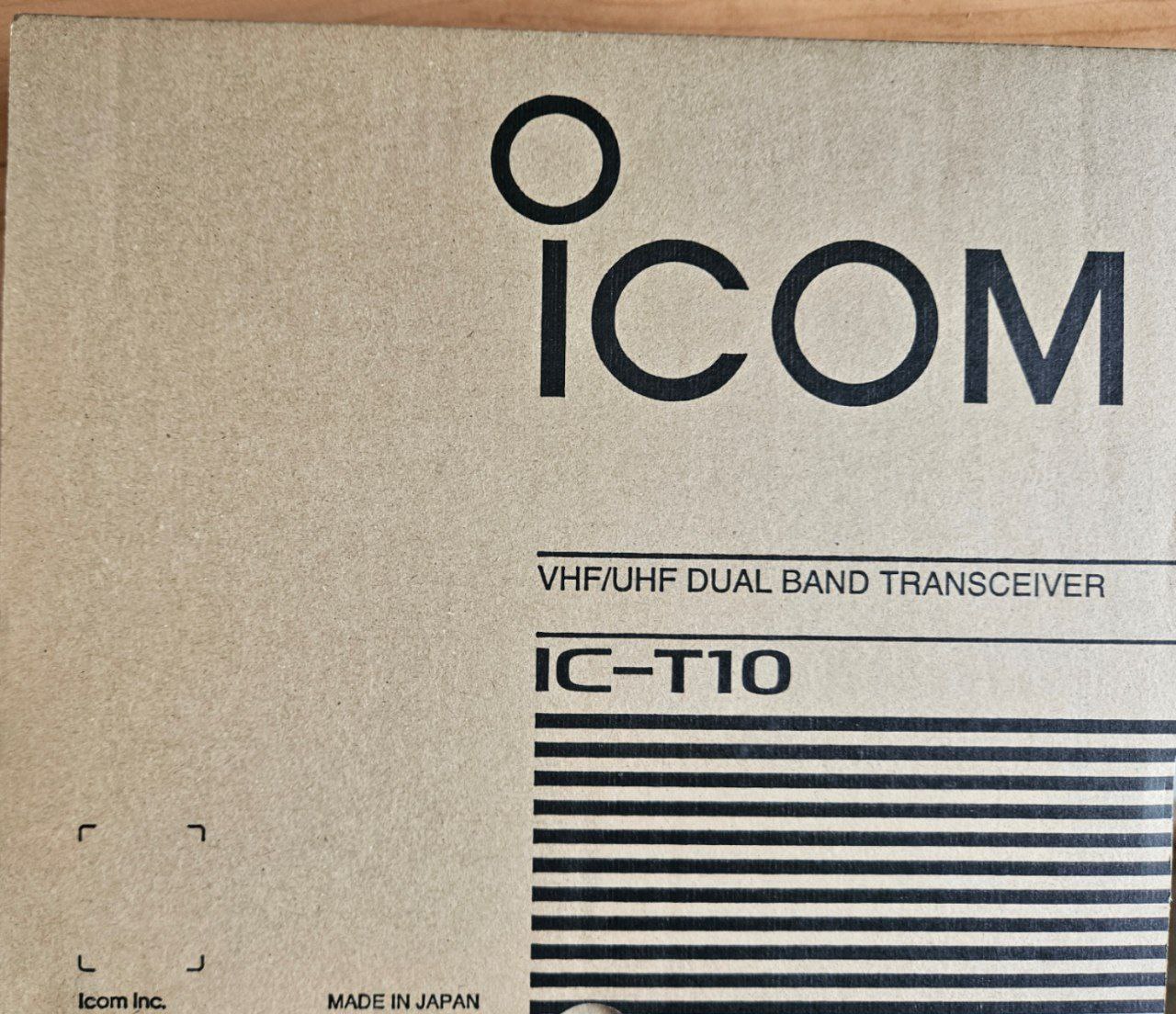 ICOM IC-T10 Bibanda IP-67 – Xreflector World Wide Servers